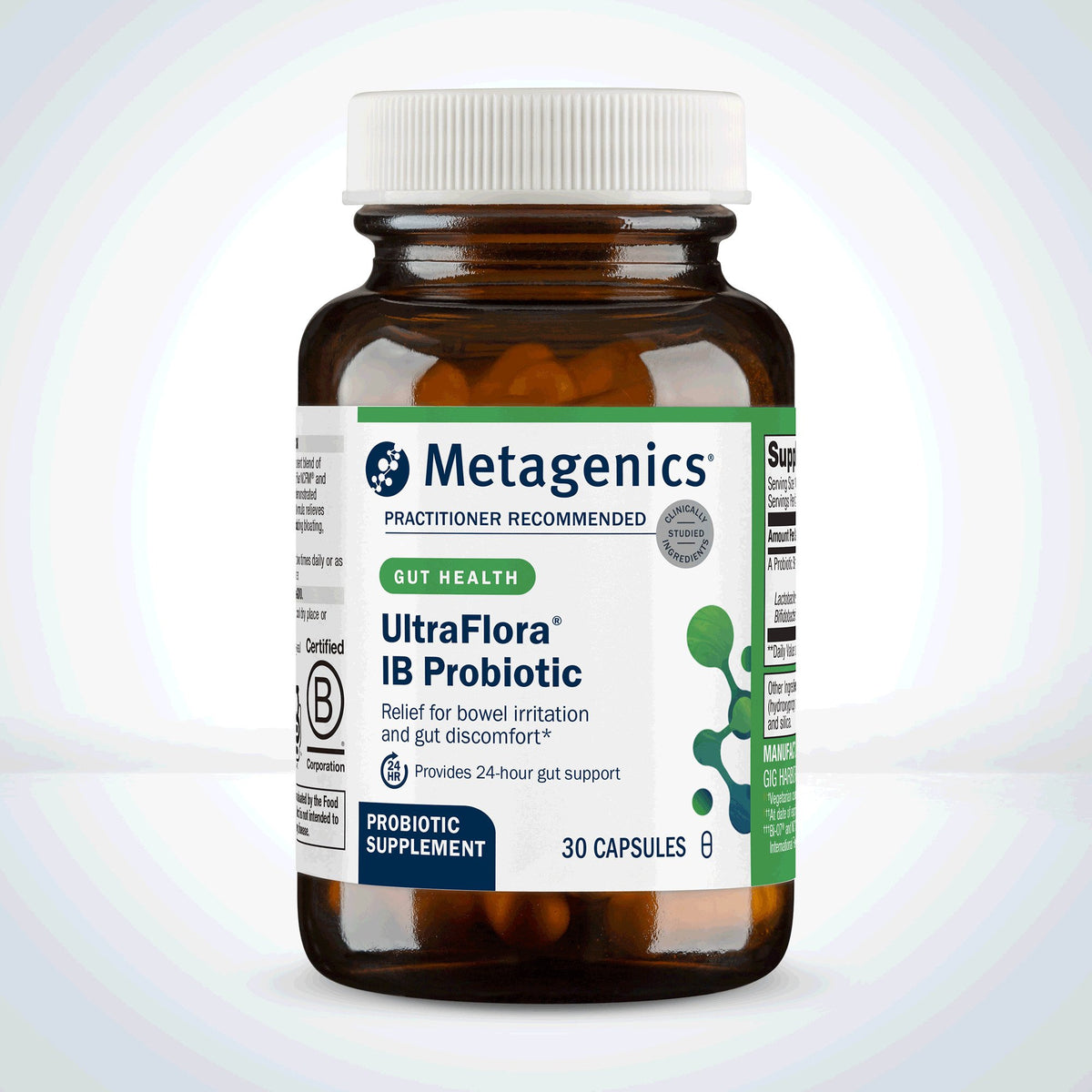 METAGENICS - UltraFlora® IB Probiotic - 30 Capsules – onelifehealth