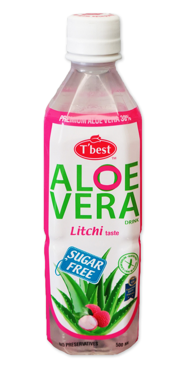 T'BEST - Aloe Vera Litchi Sugar Free - 500ml – onelifehealth