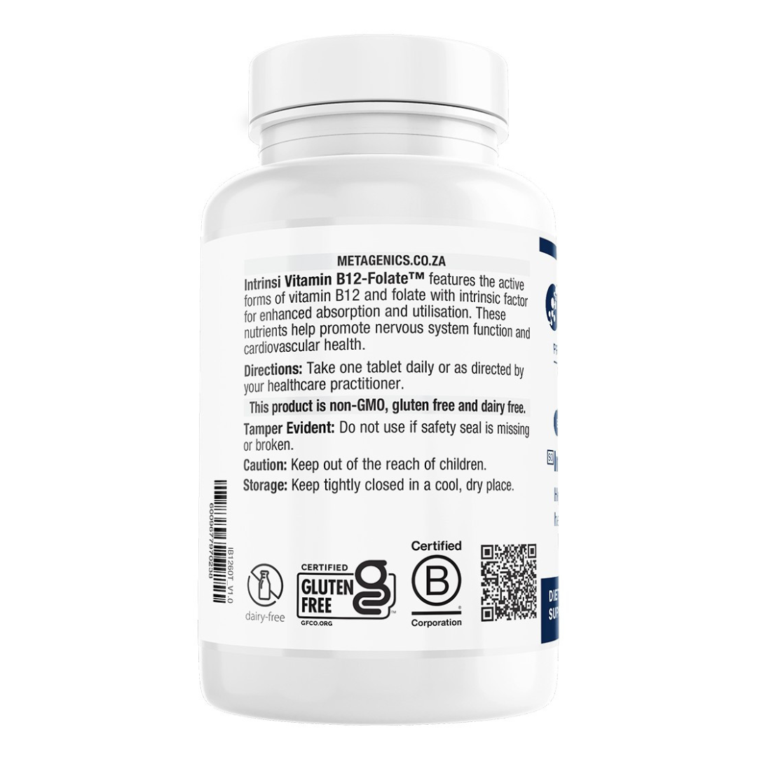 METAGENICS - Intrinsi B12-Folate - 60 Tablets – onelifehealth