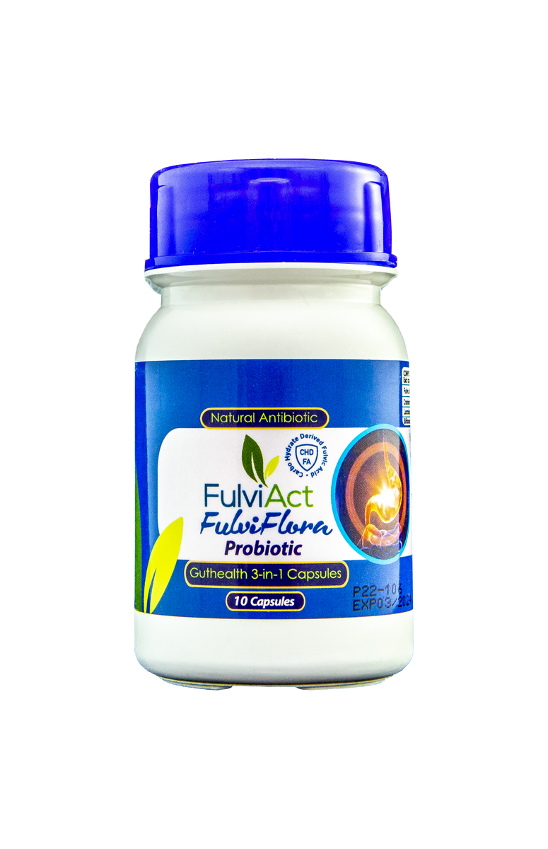 CREDENCE PHARMA - FulviAct FulviFlora Probiotic - 10 Capsules ...