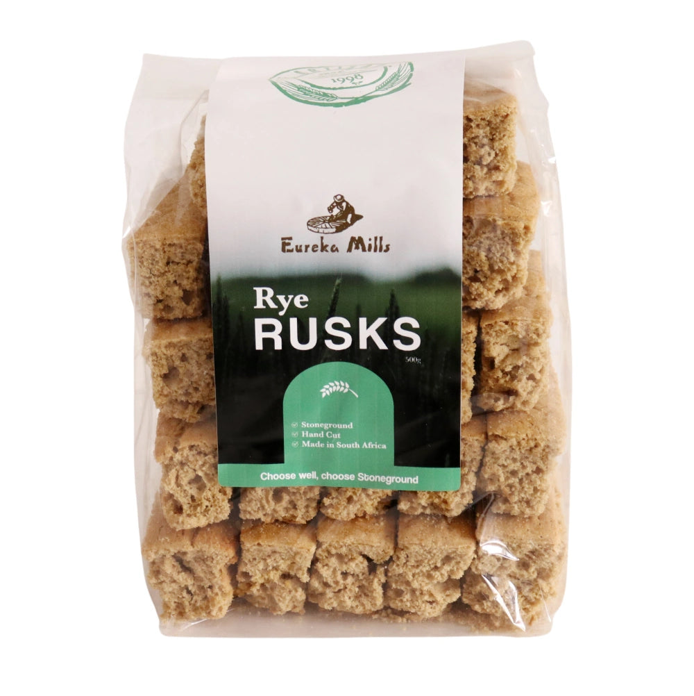 EUREKA MILLS - Rye Rusks - 500g – onelifehealth