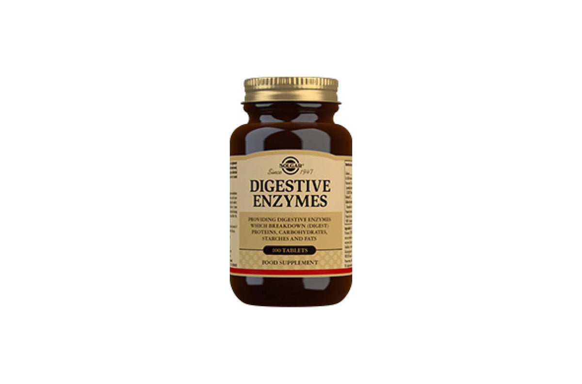 SOLGAR - Solgar® Digestive Enzymes – 100 Tablets – onelifehealth