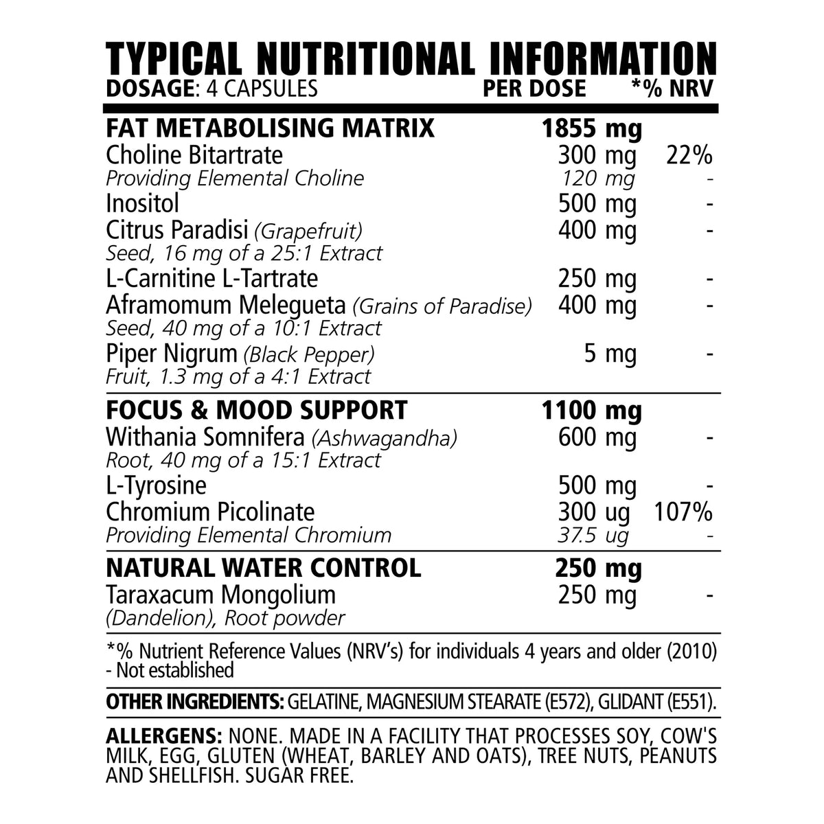 NPL - Shape & Tone - 120 Capsules – onelifehealth