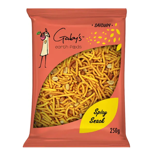 GABY'S EARTH FOODS - Spicy Snack - 250g – onelifehealth