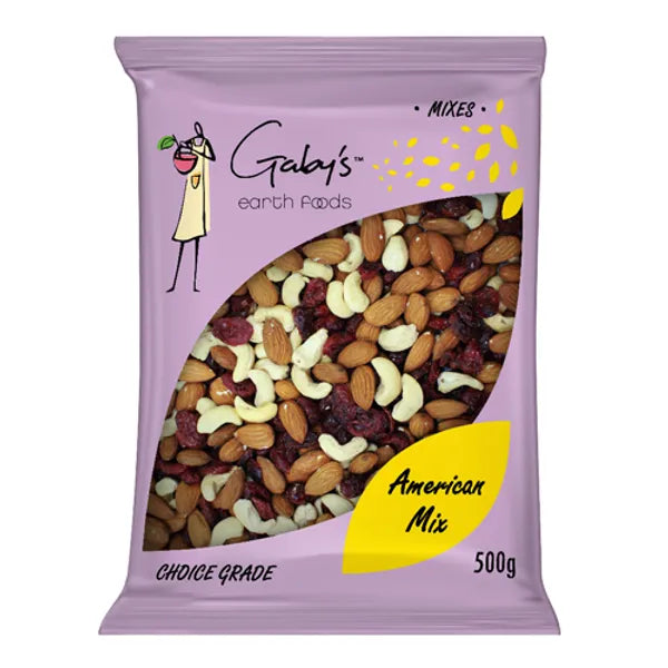 GABY'S EARTH FOODS - American Mix - 500g – onelifehealth