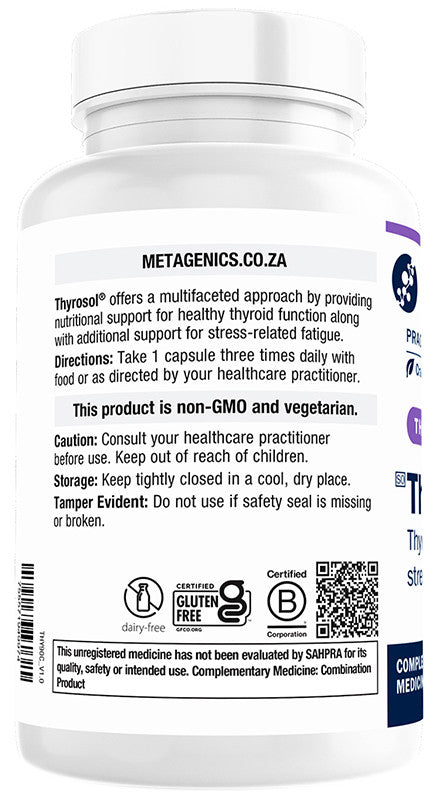 METAGENICS - Thyrosol - 90 Capsules – onelifehealth