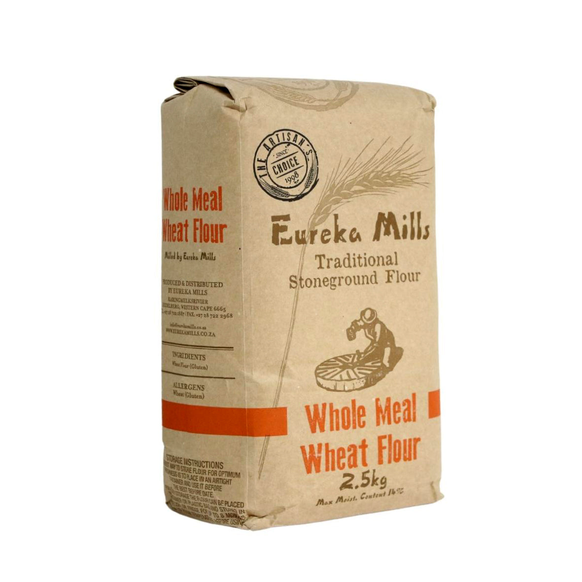 EUREKA MILLS - Whole Meal Wheat Flour - 2.5kg – onelifehealth