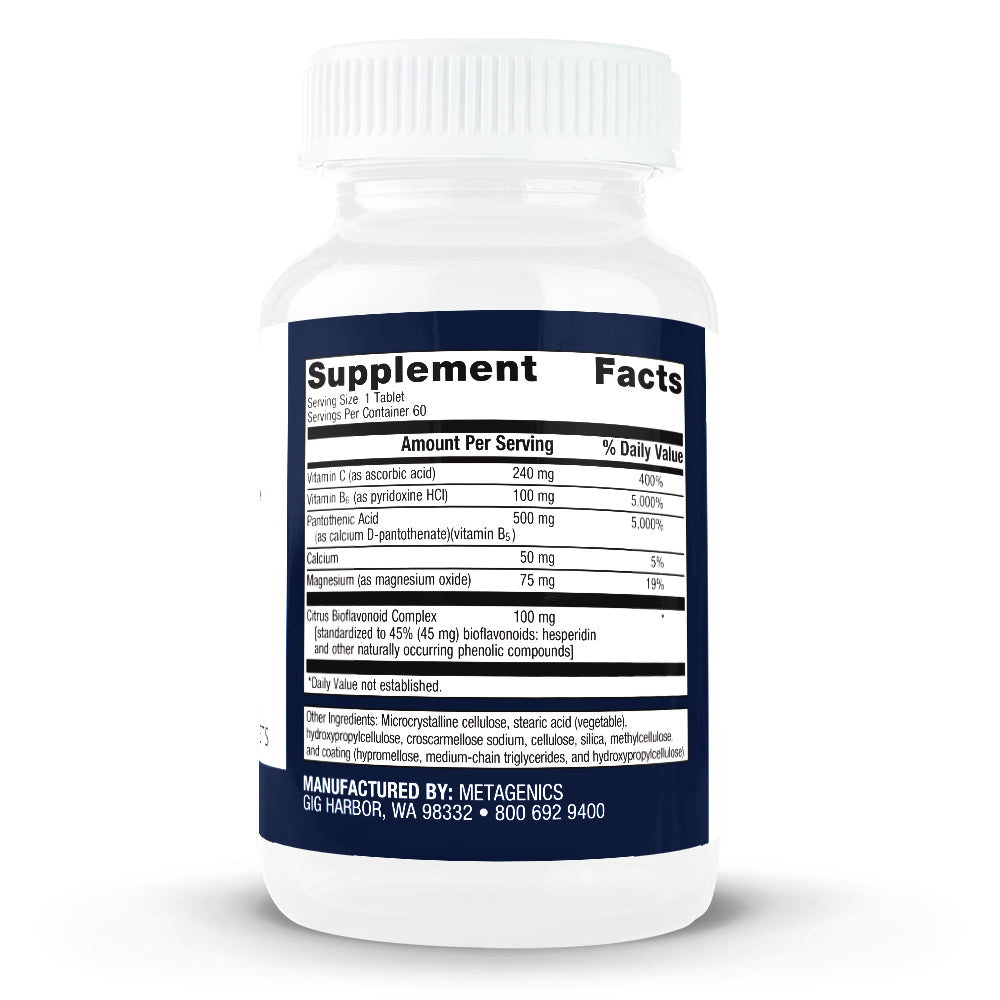 METAGENICS - Cortico-B5B6 - 60 Tablets – onelifehealth