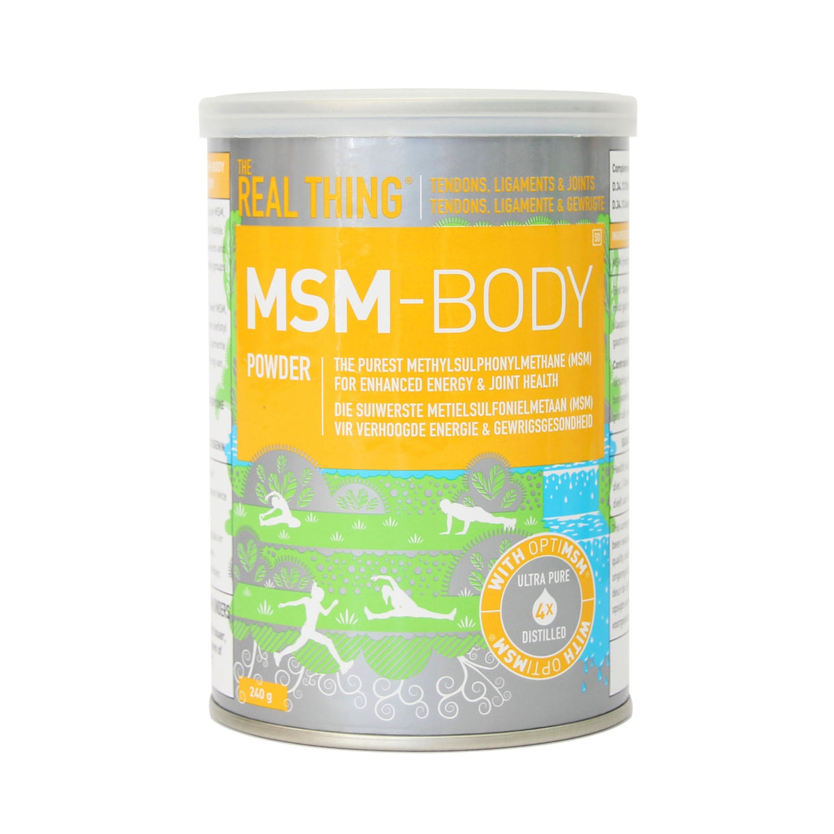 THE REAL THING FOOD SUPPLEMENTS - MSM-Body Powder 240g – onelifehealth