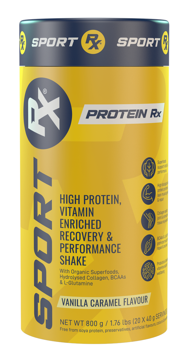 SPORT RX - Protein Rx | Vanilla Caramel 800g – onelifehealth
