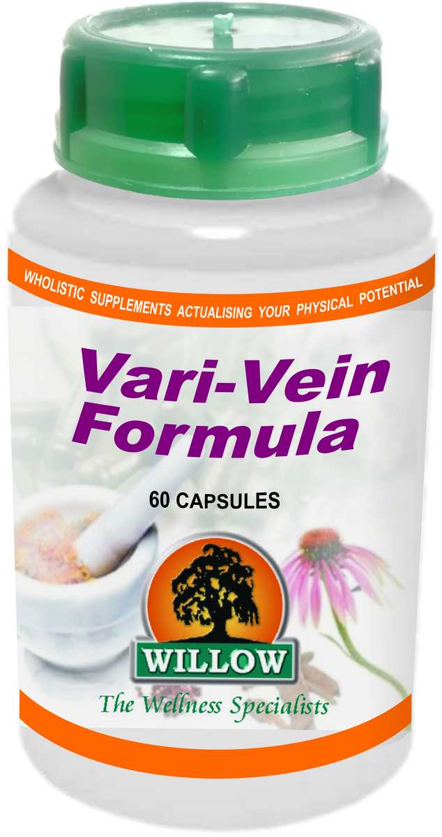 WILLOW - Vari-Vein Formula - 60 Capsules – onelifehealth